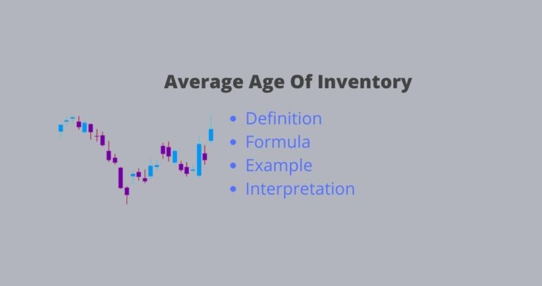 The average age of Inventory Ratio Basics - Estradinglife